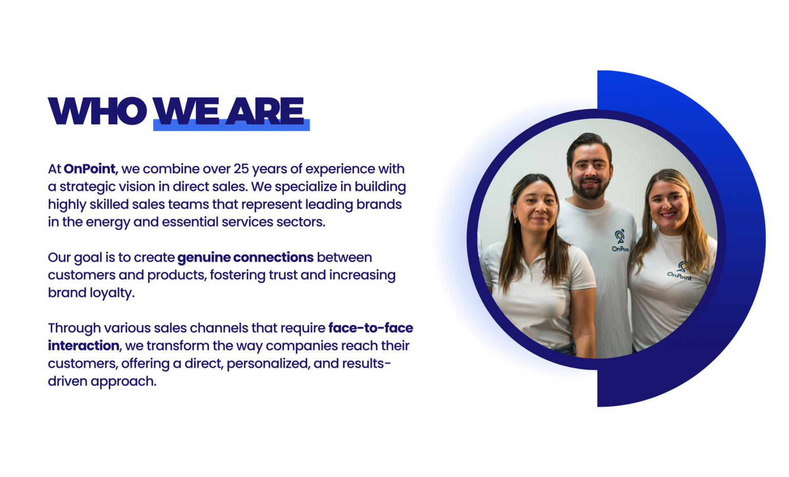 About Us – onpoint